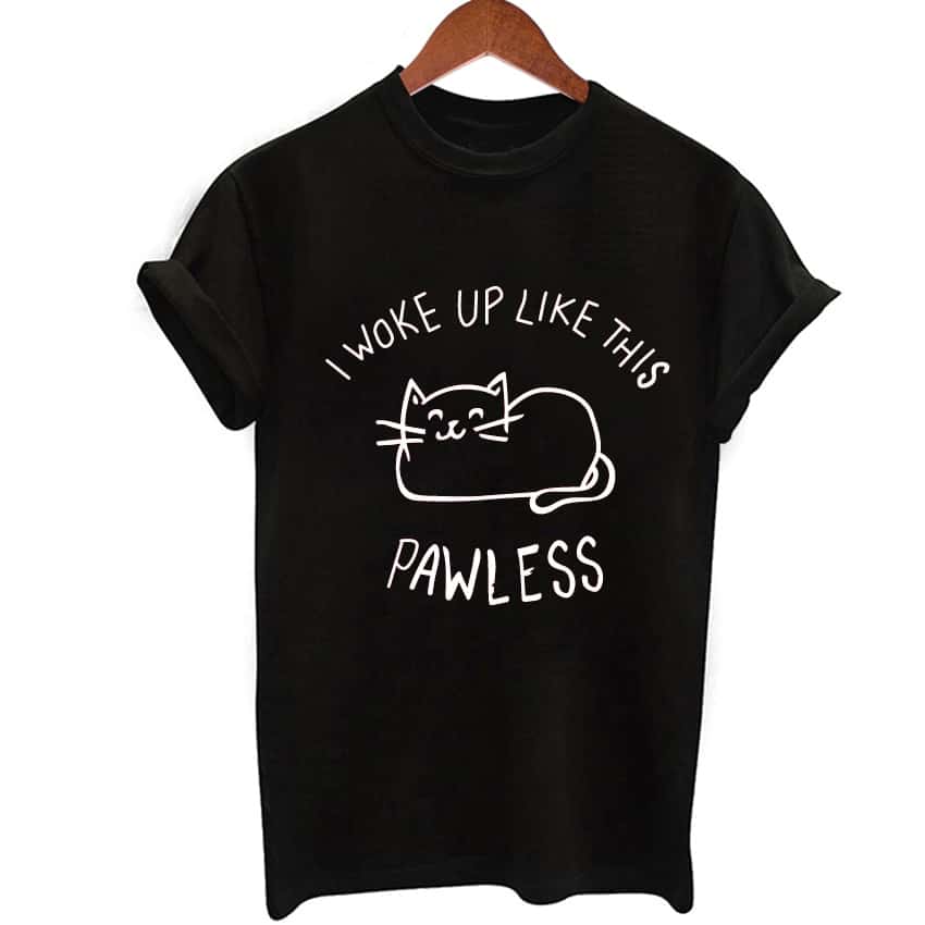 Pawless Cat T-shirt | Catastic