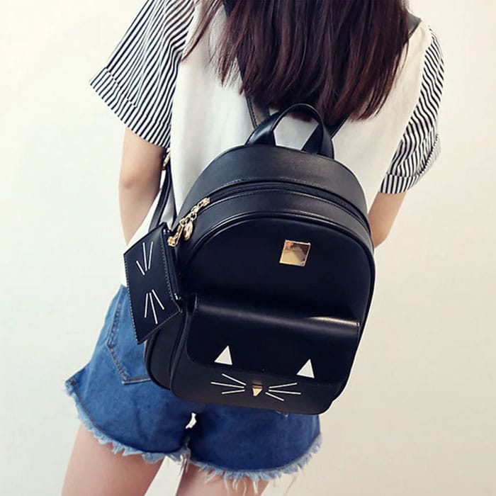 Kitty Cat Backpack Which You Will Love, PU Leather | Catastic