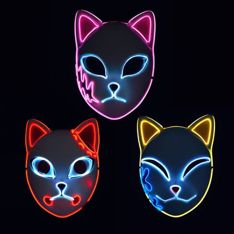 Cat Mask With LED Lights | Catastic